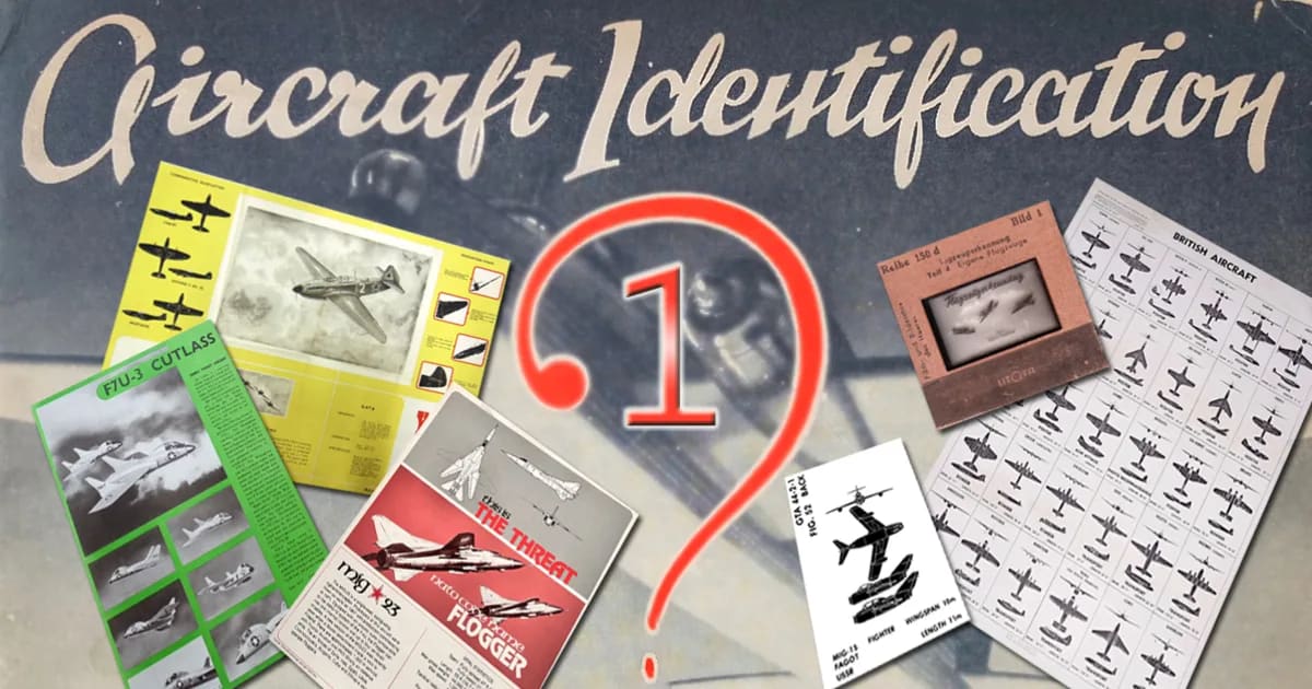 Test your knowledge of aircraft recognition skills