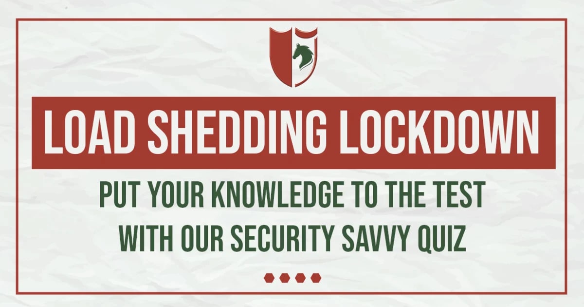Load Shedding Lockdown