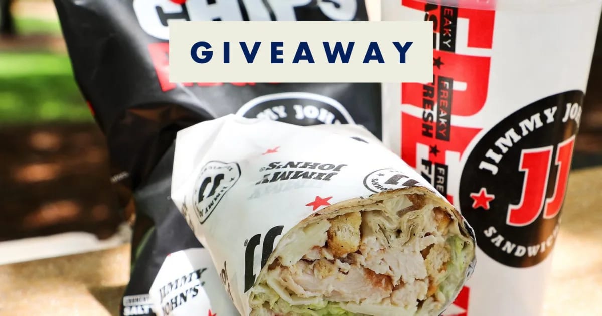 ENTER TO WIN: $75 Jimmy John's Gift Card