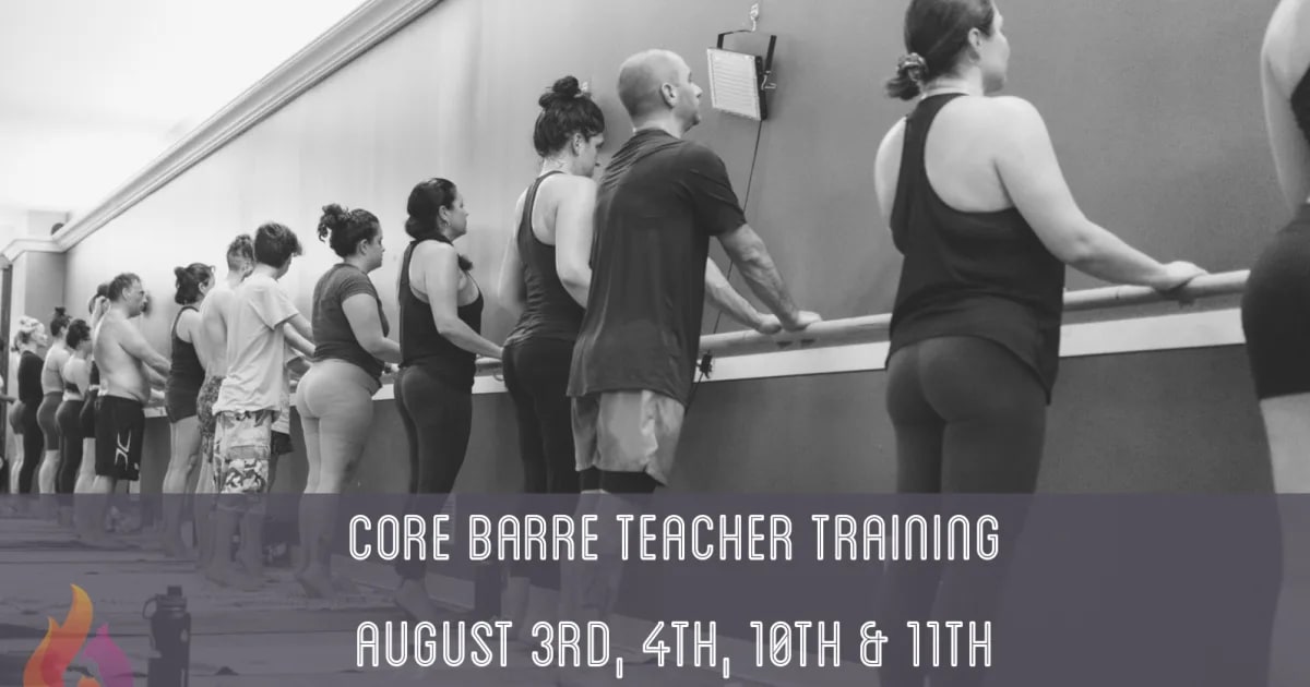 Core Barre Teacher Training Application
