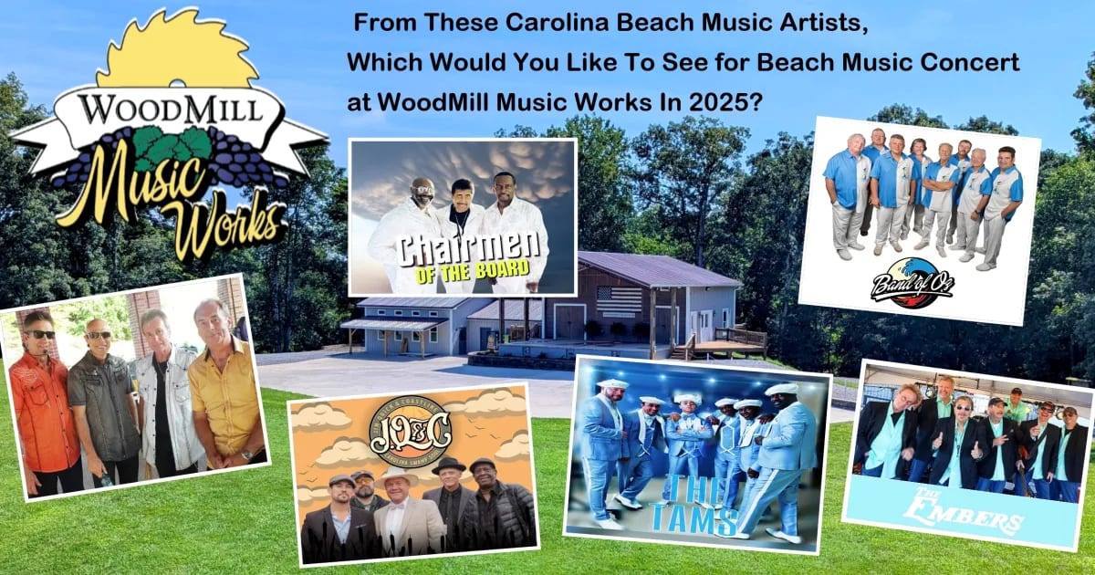 Beach Music Concert Artist