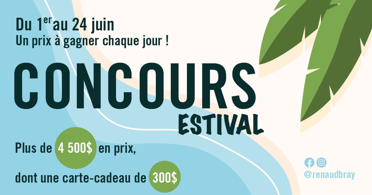 Concours estival 17 juin 2025