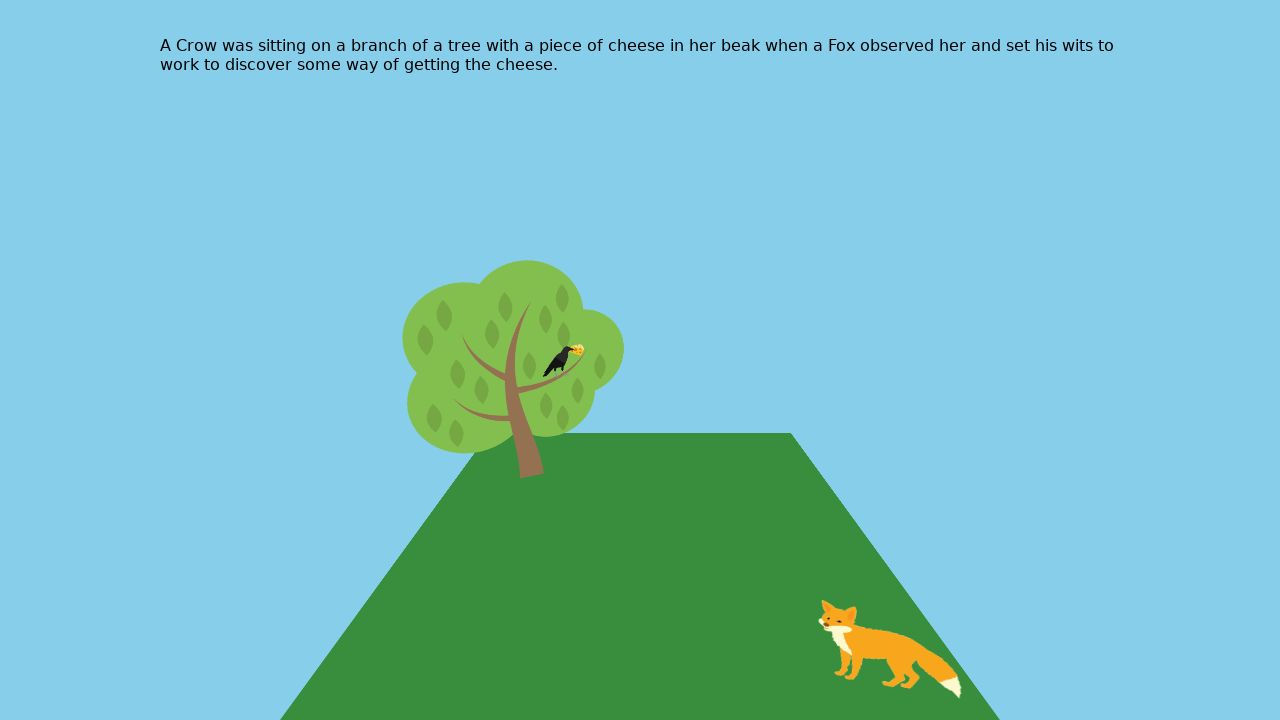 The Fox and the Crow (pure CSS) The Fox and the Crow (pure CSS)
