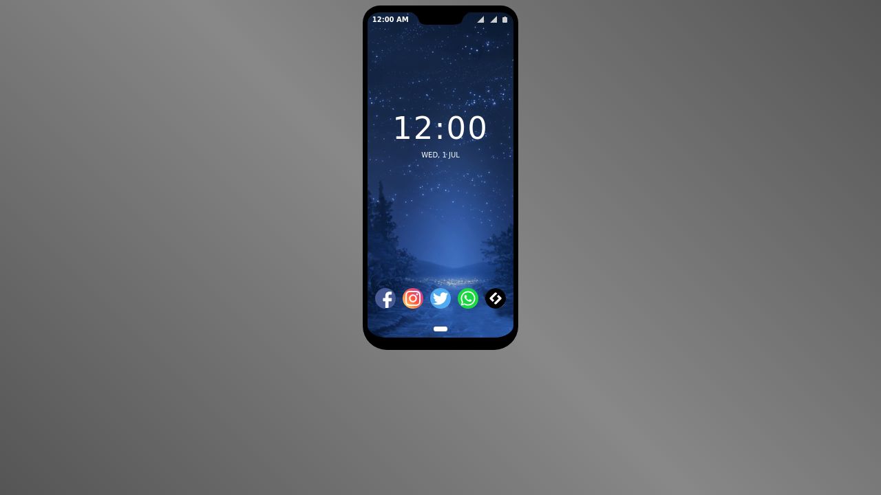 Notch screen design