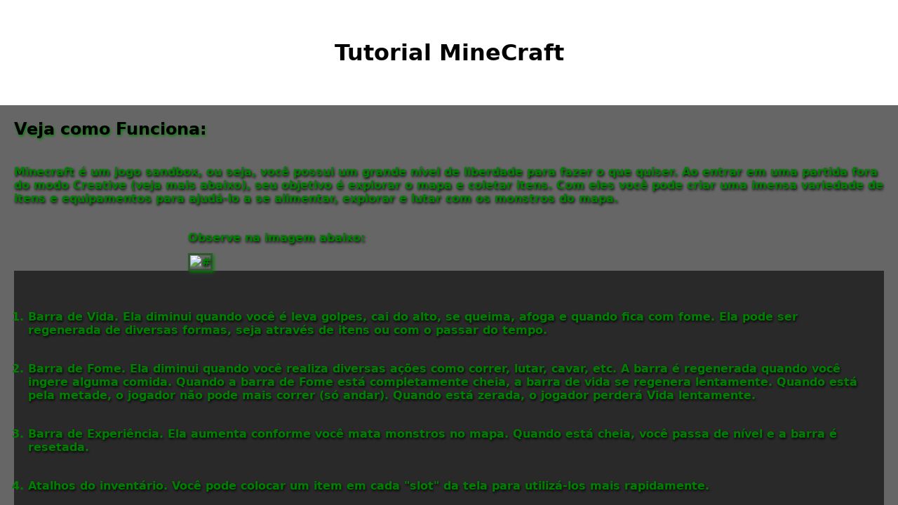 Tuturial-MineCraft