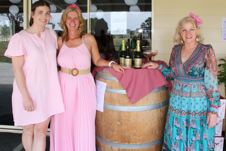 Hallora raises $9000 for pink stumps
