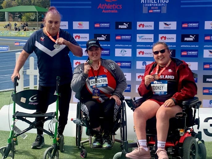 A historic achievement for Kate Fawkner