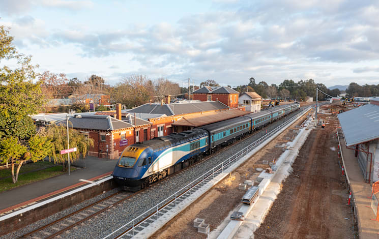 Ongoing works in Wangaratta