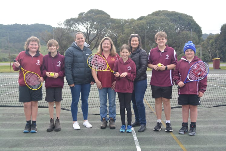 Lucky swing for Mount Compass Tennis Club