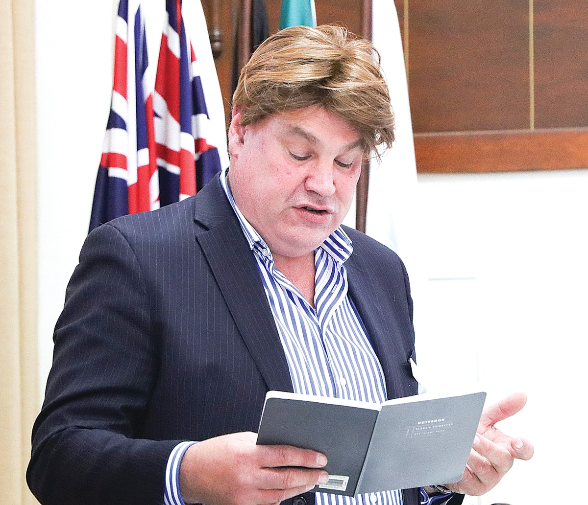 Councillor Rae revegetates to save agricultural land