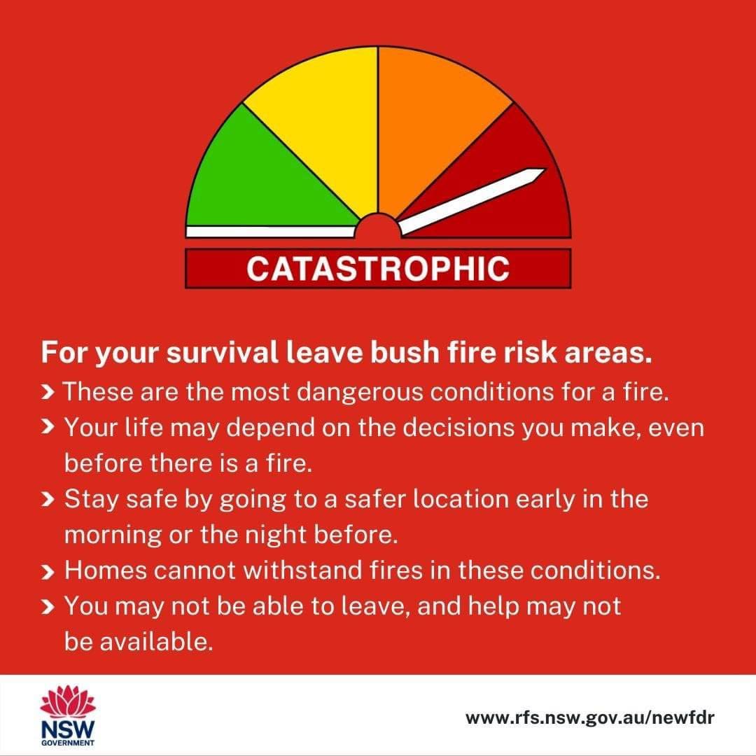 Bush fire danger period begins with new warning system