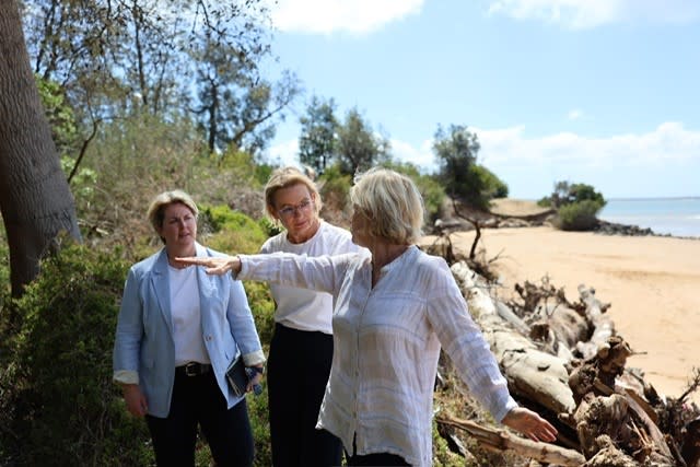 Deputy Federal Opposition Leader made a visit to Phillip Island