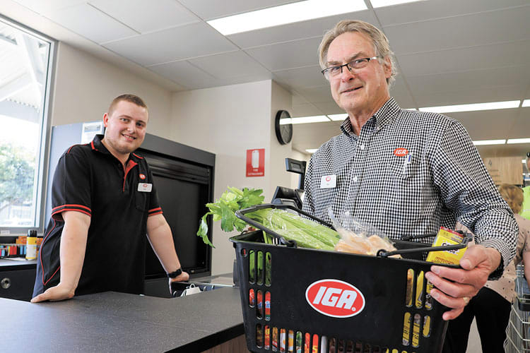 IGA returns to town with a bang