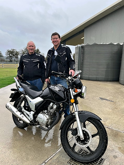 Rosewood RSL assist scooter run into town