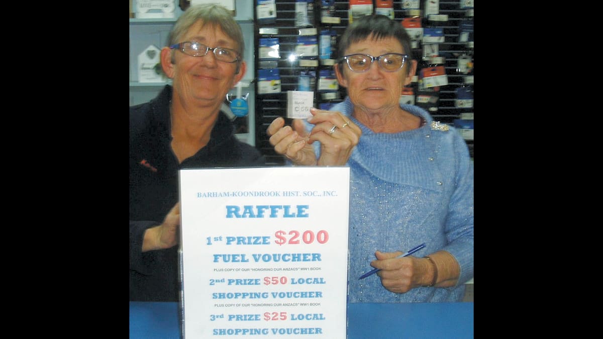 Raffle winners drawn