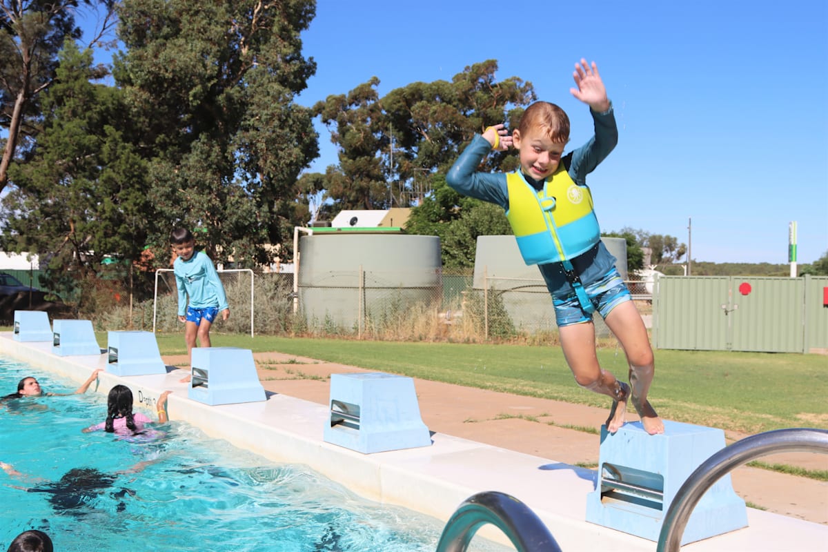 Nyah's community pool party