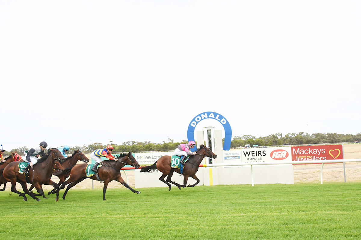 Donald Races Back on Track