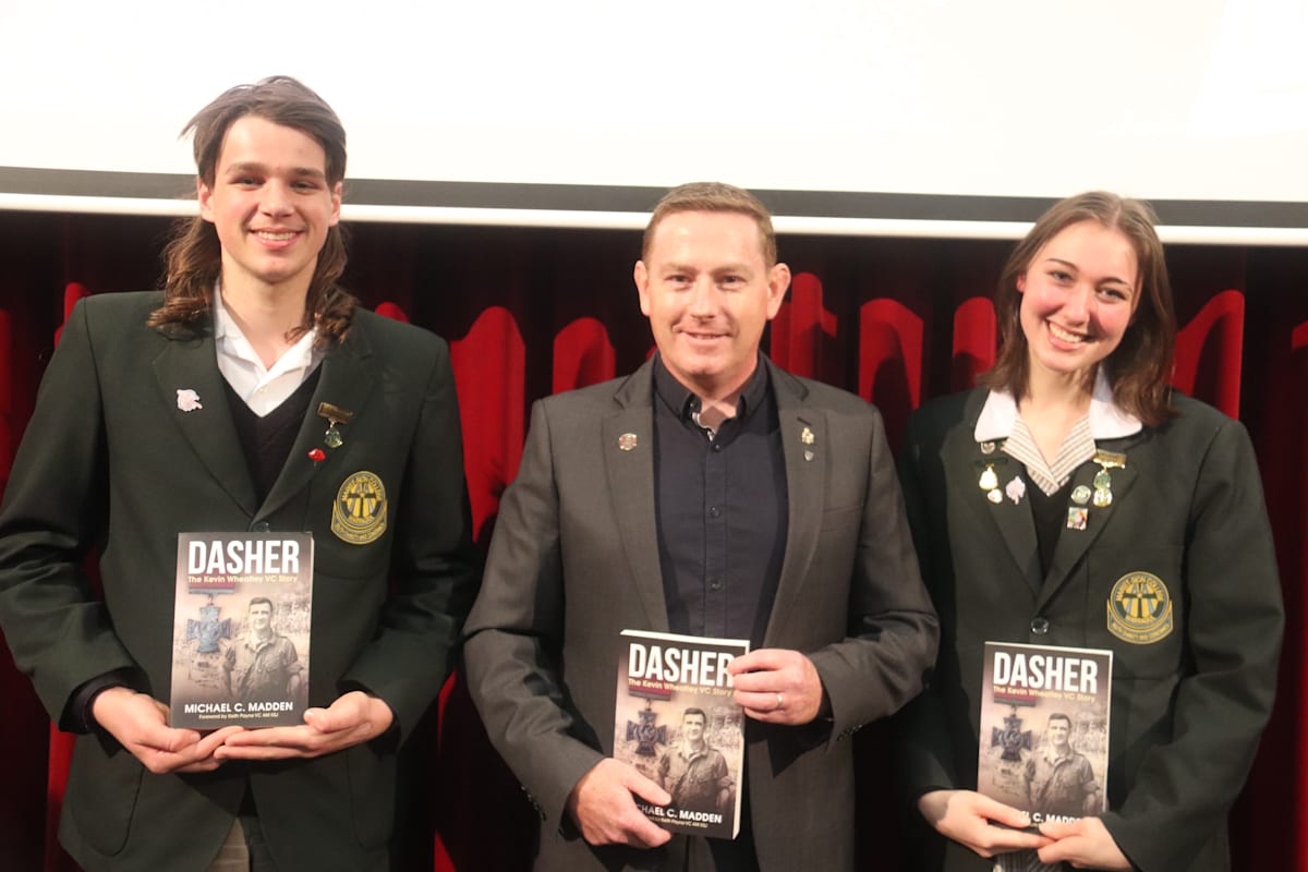 A book on the legendary Dasher launched in Warragul