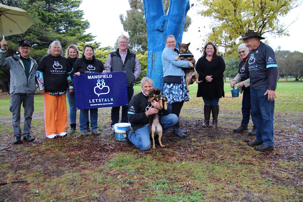 Blue tree project sparks on course mental health talks
