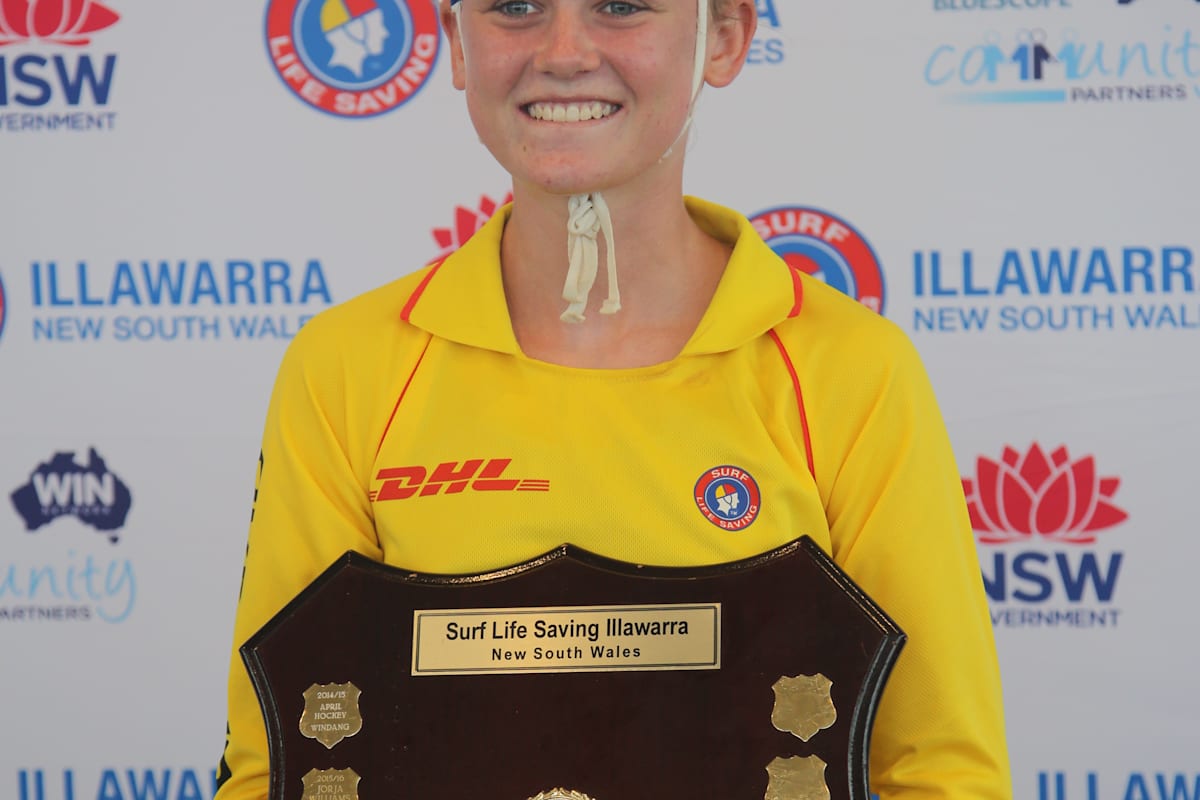 Congrats Codie, the Illawarra's female Junior Life Saver of the Year!