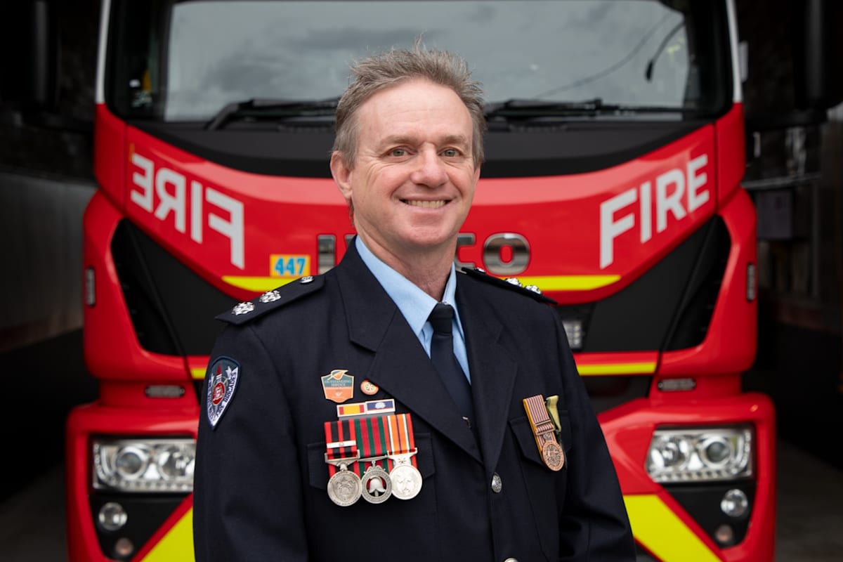Corrimal captain awarded Australian Fire Service Medal