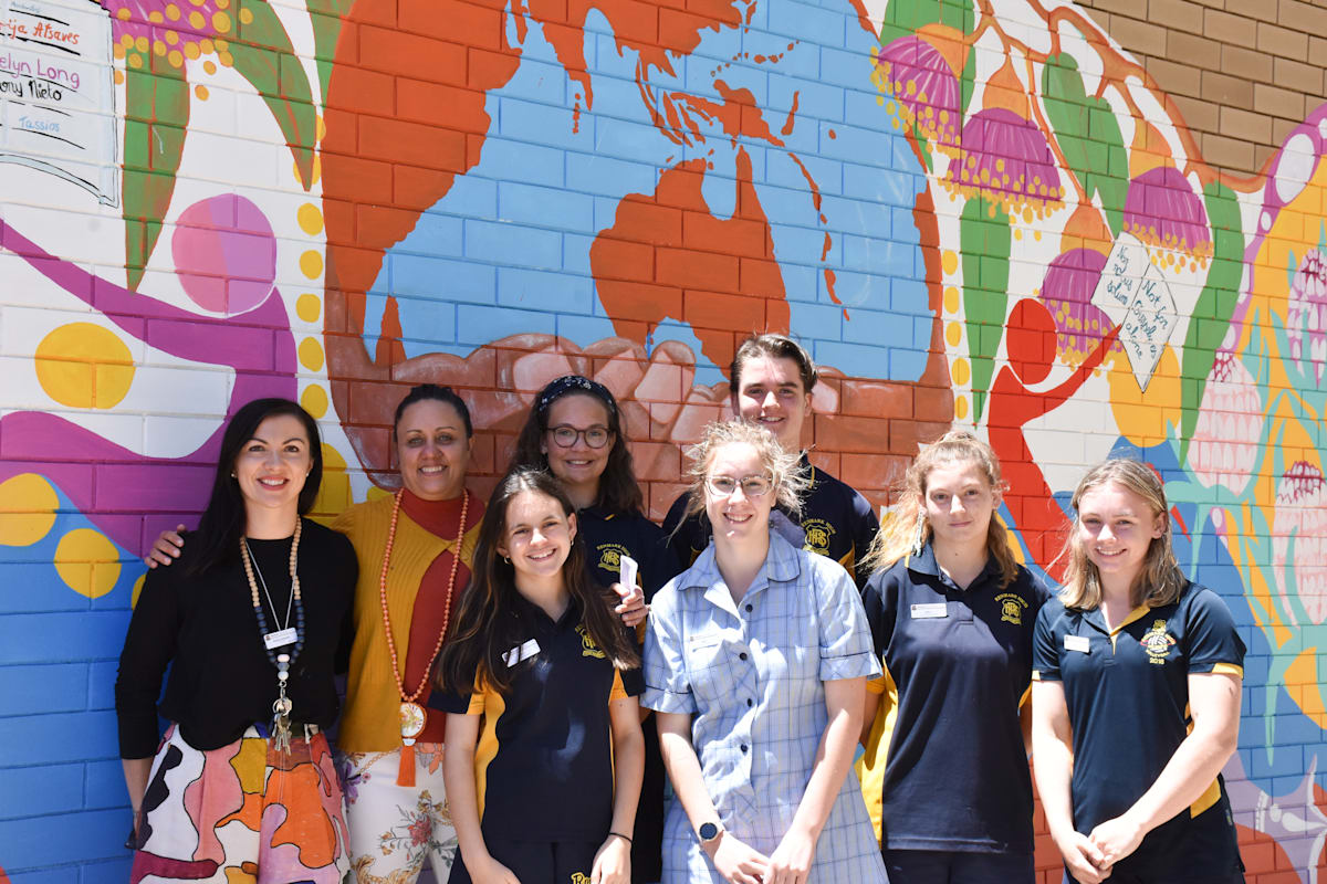 Mural maps RHS journey