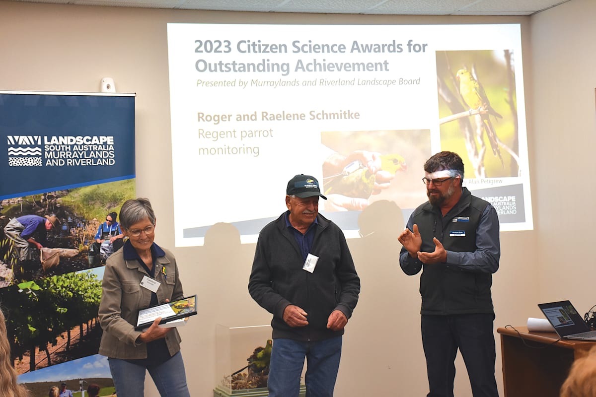 Local citizen scientists recognised with award