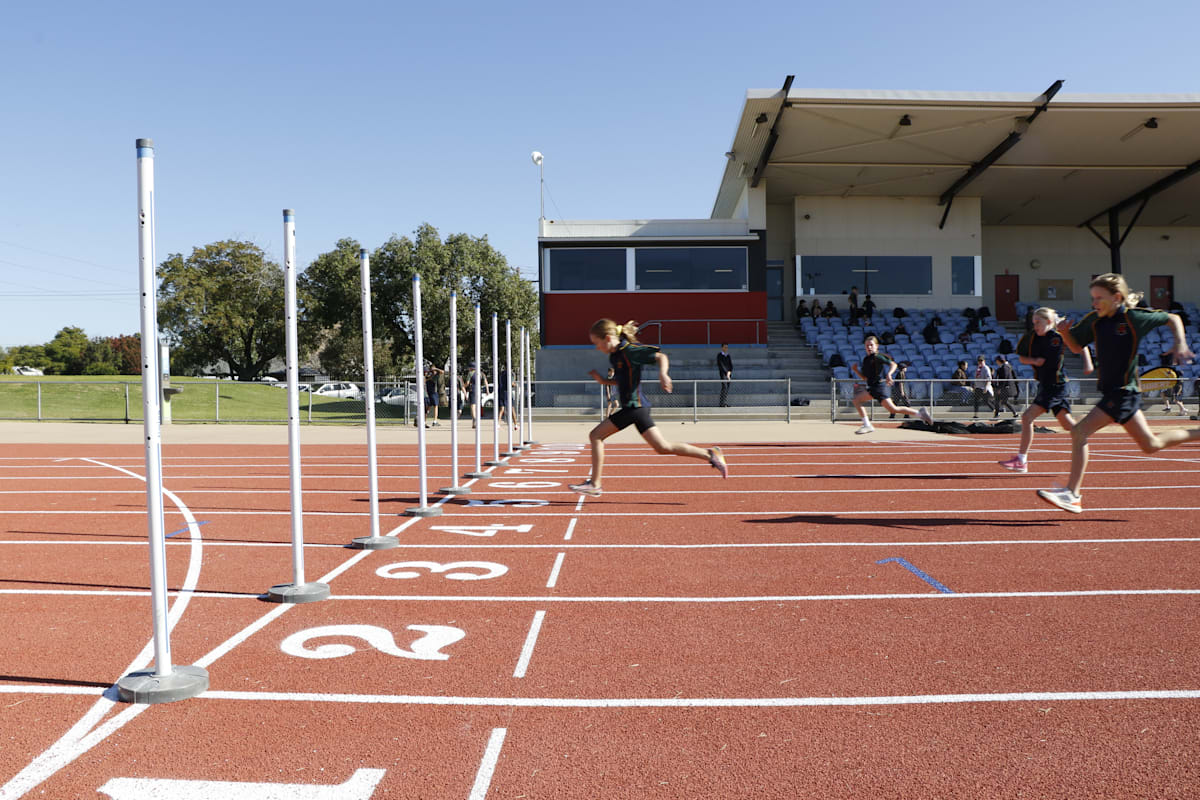 Off and running: resurfaced track keeping Barden Park up to scratch