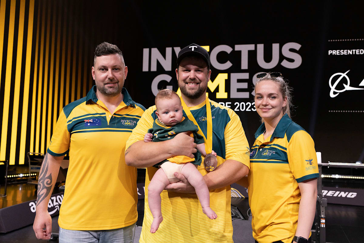 Locky claims bronze at Invictus Games