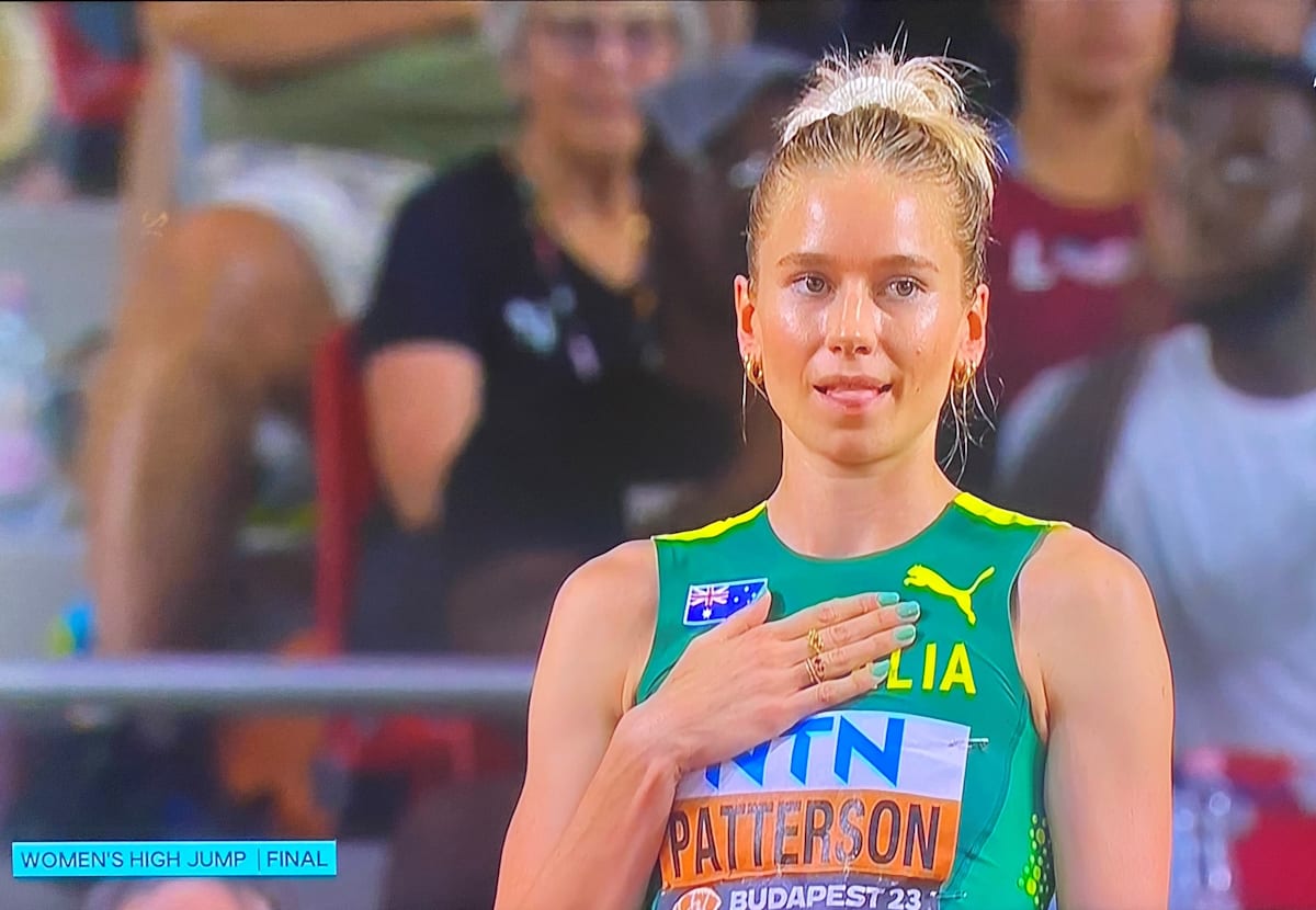 It's world silver for Leongatha's Eleanor Patterson in Budapest