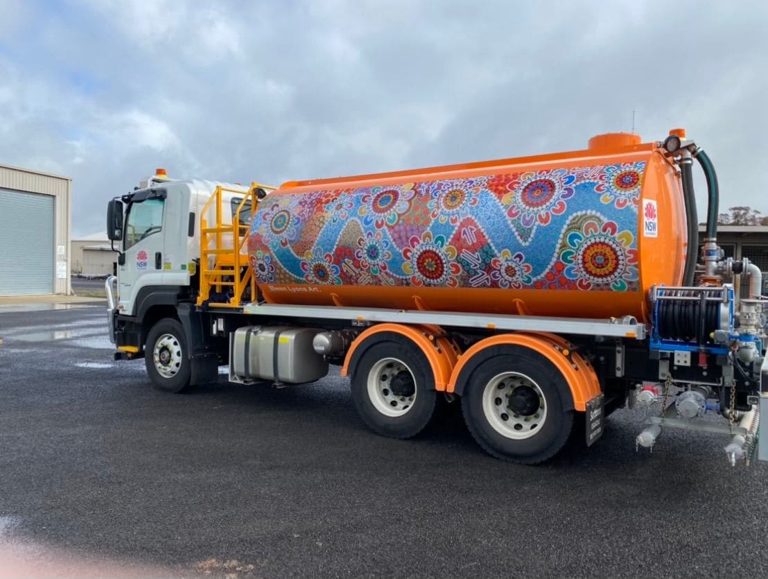 Water tanker gets a new look