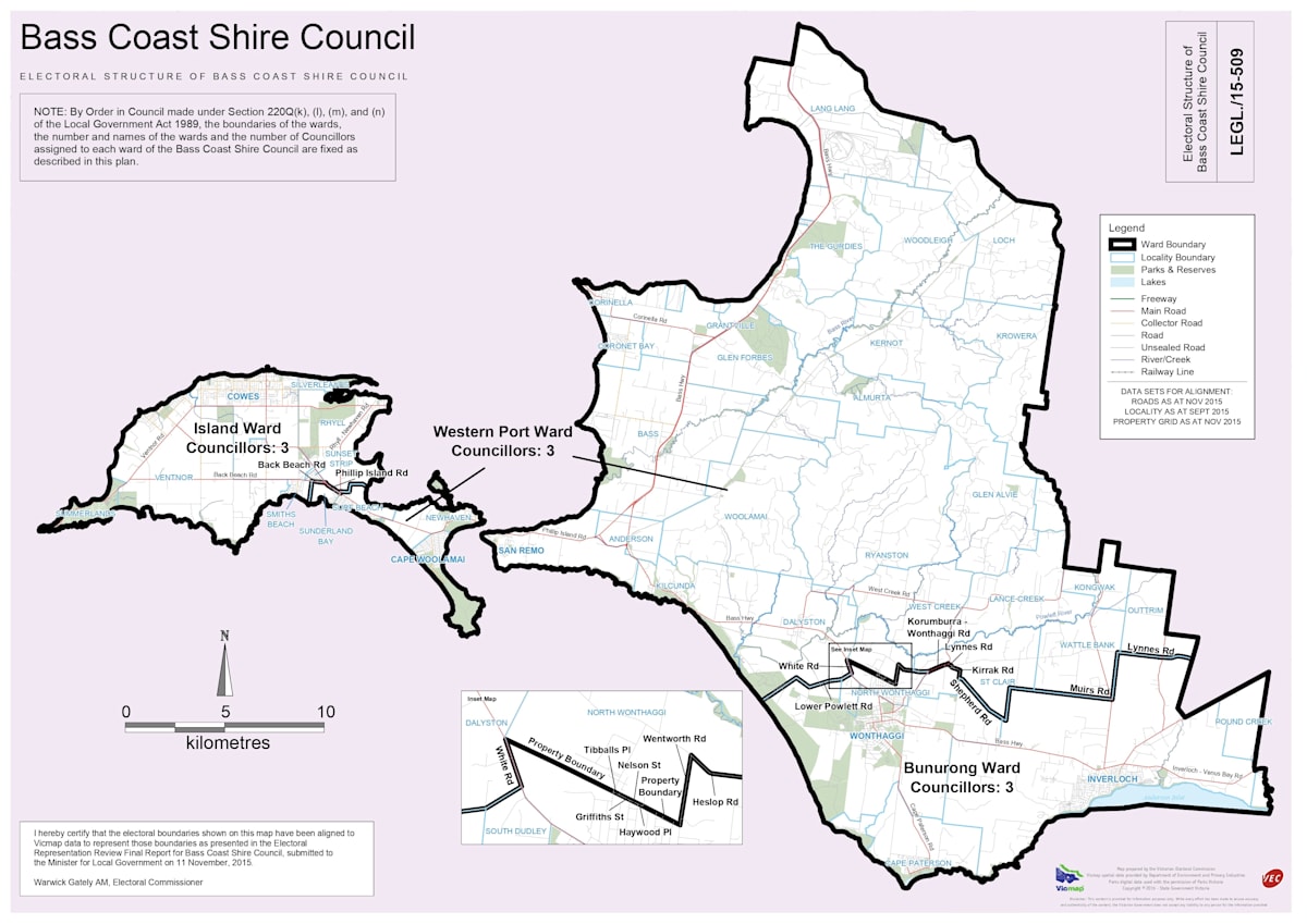 Changes coming for Bass Coast Council representation, South Gippsland's too