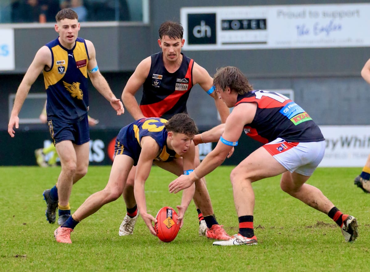 Eagles spirited in the slosh