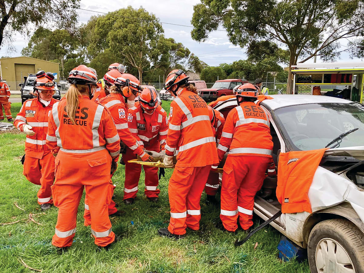 Largest SES Women in rescue event ever