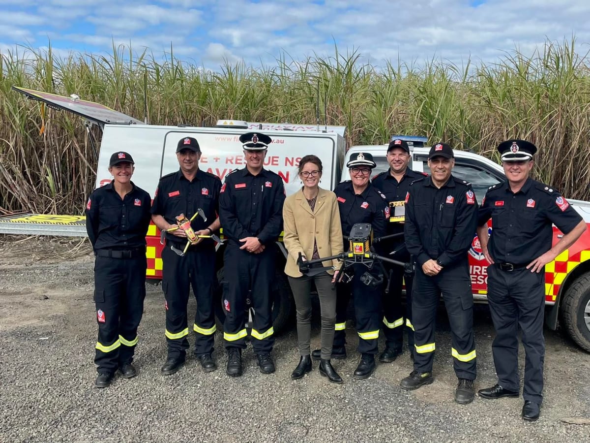 Drones boost firefighting capability in Narrandera Drones boost firefighting capability in Narrandera