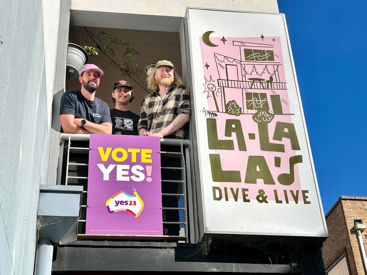 The Yes campaign for The Voice gets down to the business end