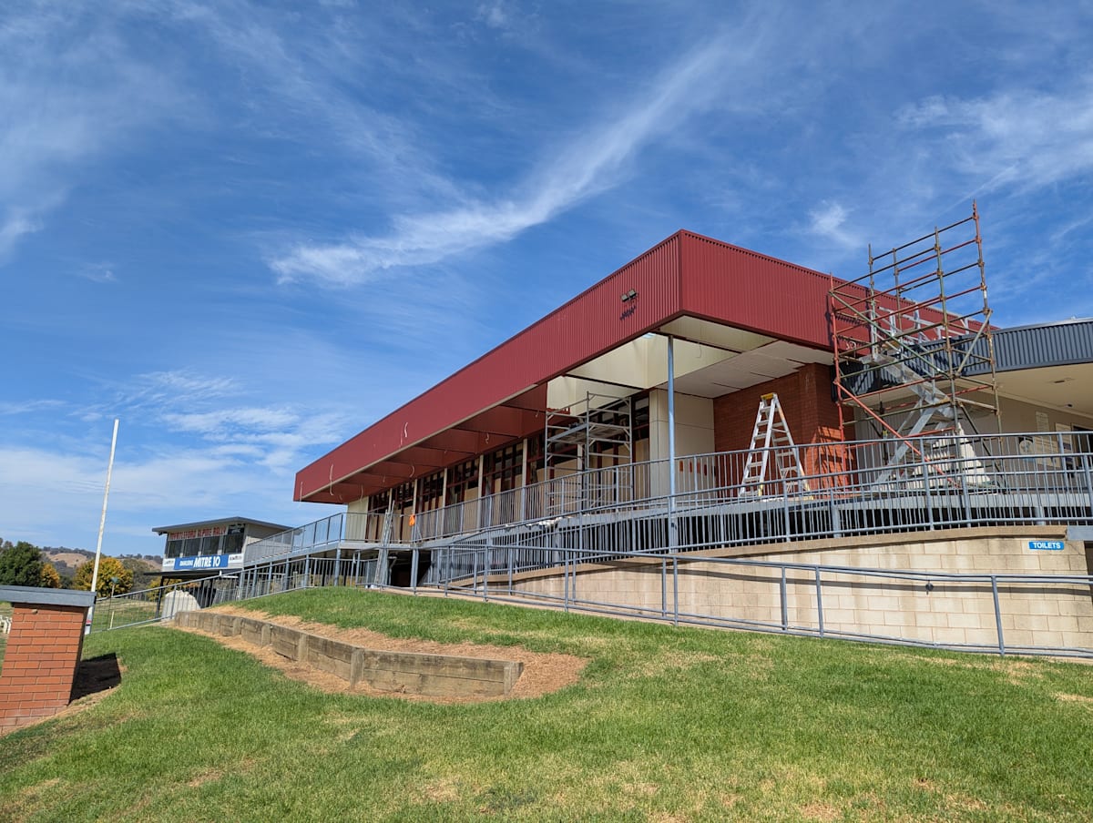 Ablett Pavilion transformation in final stages to completion