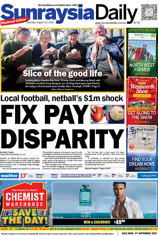 Sunraysia Daily - Saturday, August 19, 2023