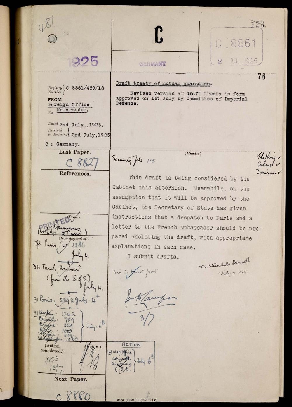 Draft treaty of mutual guarantee | History Commons