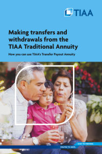 TIAA—CREF: Teachers Insurance and Annuity Association of America ...