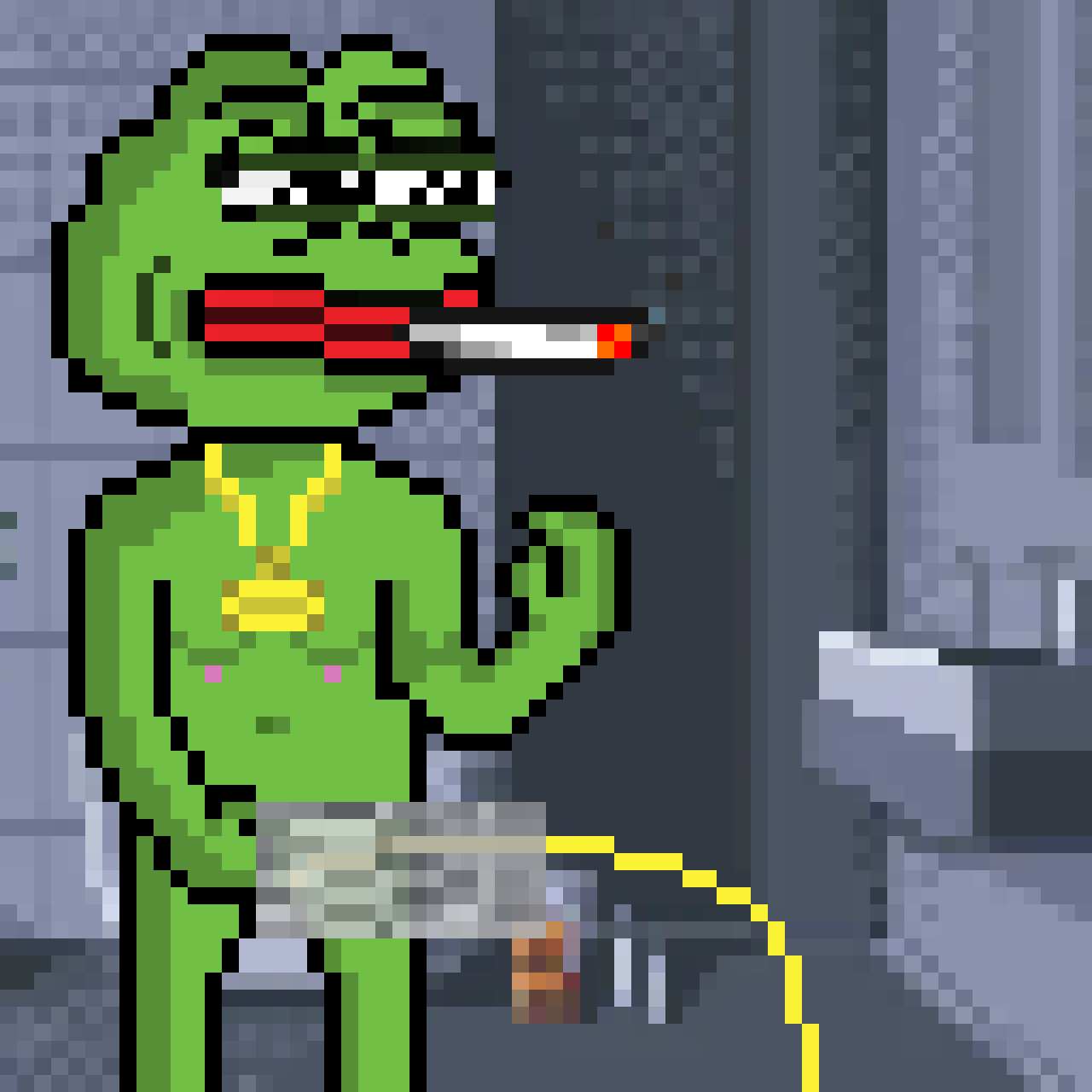 Pepe Pee #690 - Pepe Pee | Coinbase NFT Pepe Pee #690 - Pepe Pee | Coinbase NFT