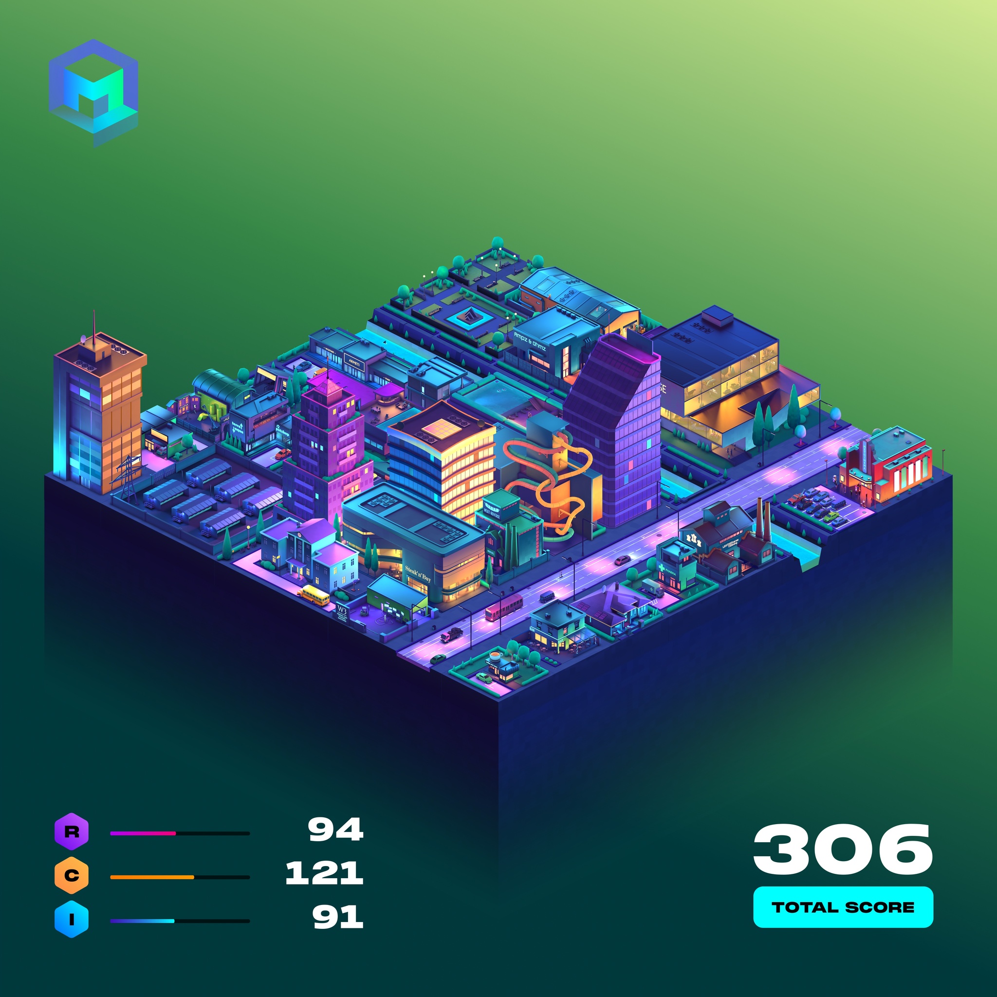 Metroverse City Block | Coinbase NFT