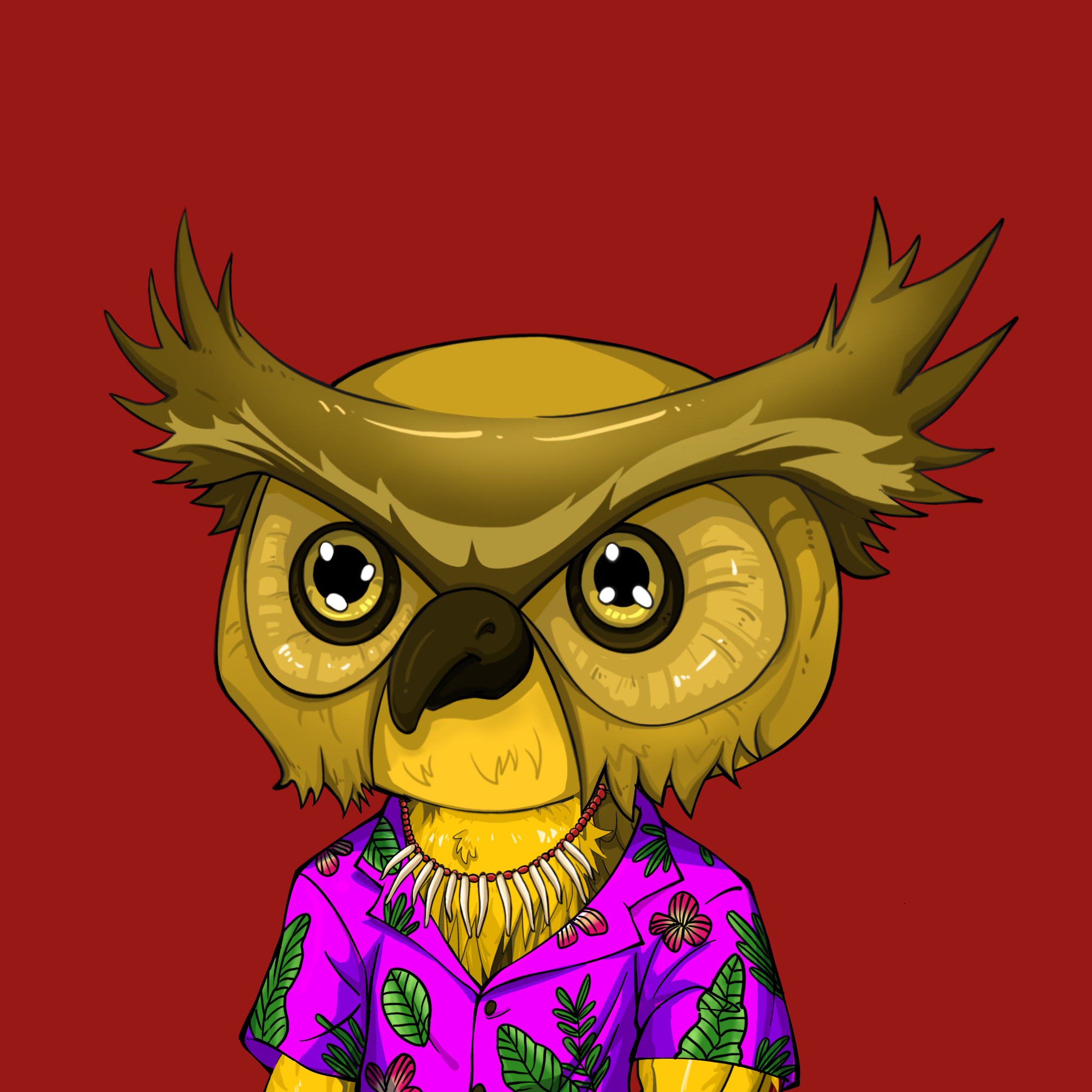 Illuminati Owl Statue