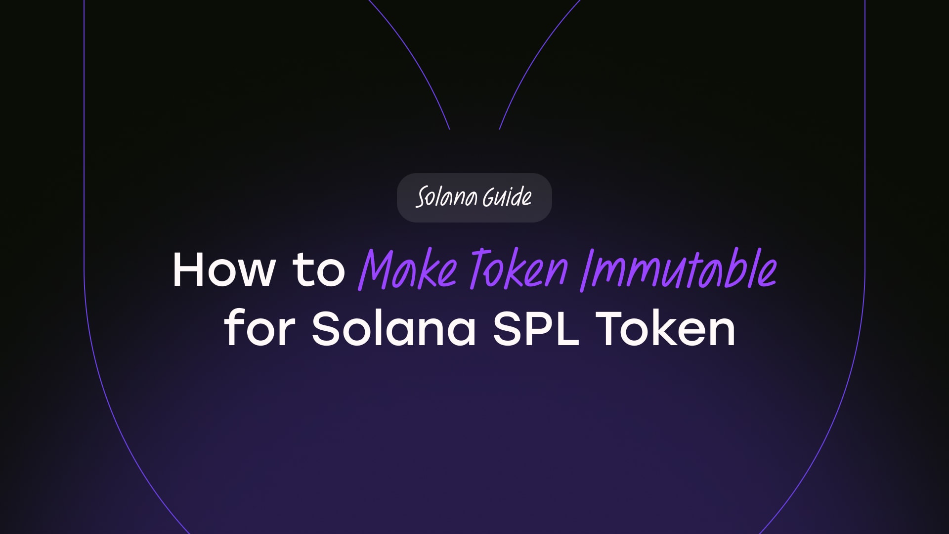 How to Make Token Immutable for Solana SPL Token | CoinFactory
