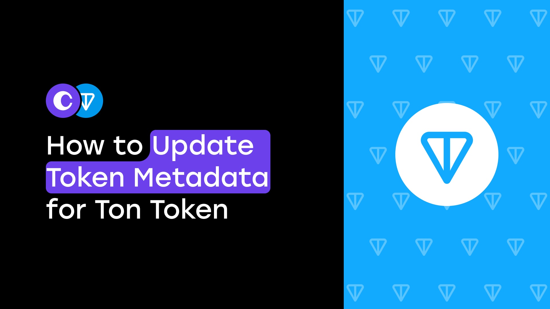 How to Update Token Metadata for Ton Token | CoinFactory