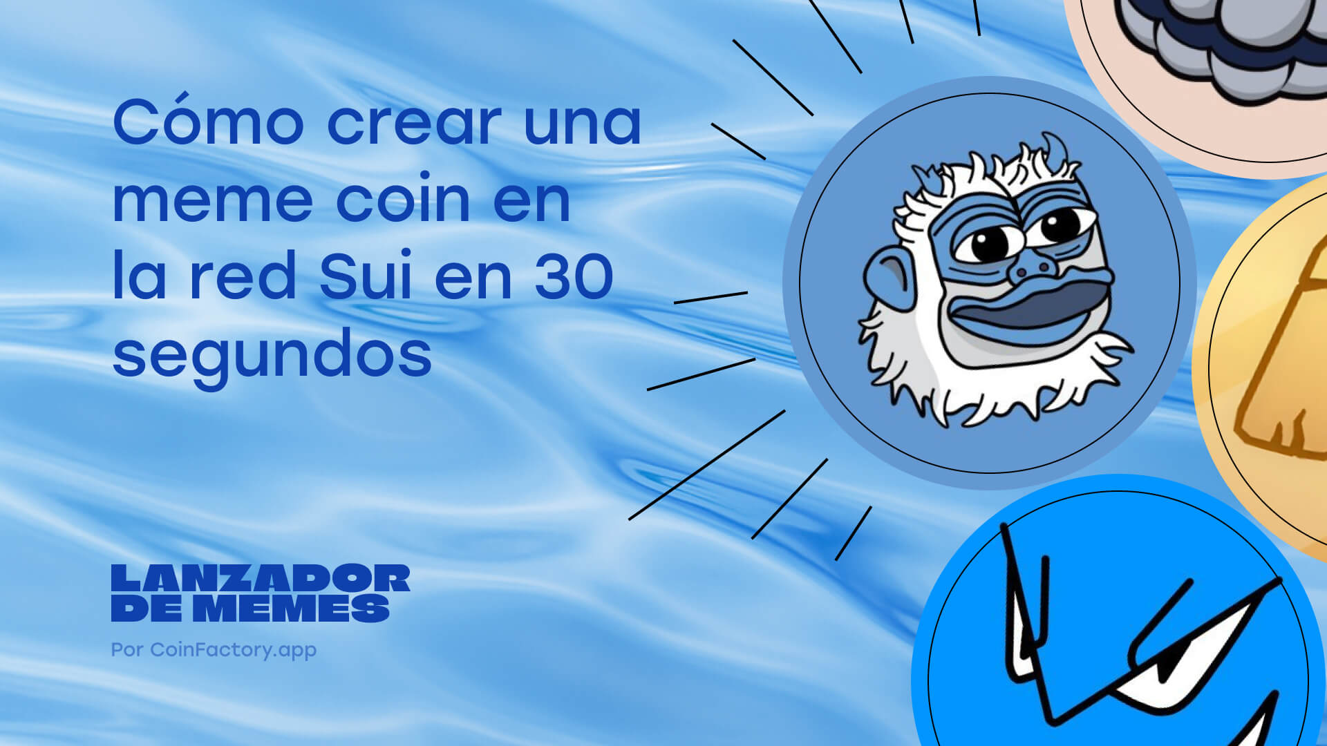 Cómo crear una meme coin en la red Sui en 30 segundos | CoinFactory
