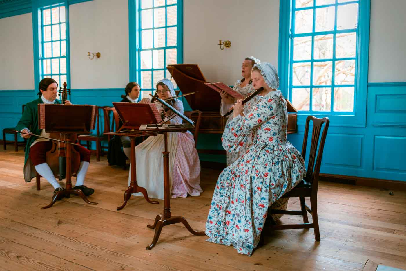 Music: Governor's Musick in the Wythe Parlor