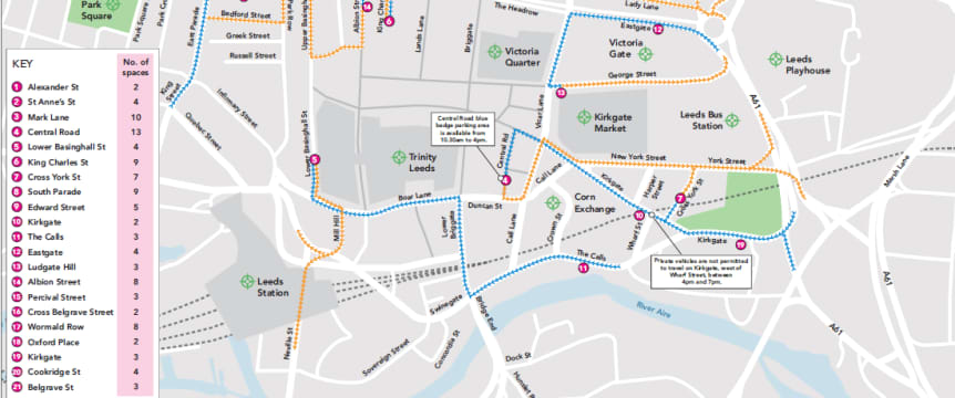 Leeds City Centre Map Leeds Food Aid Network Homelessness And Food Aid