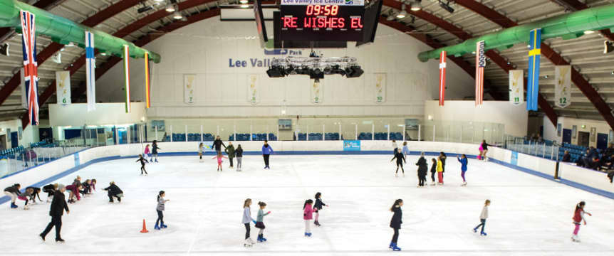 Look Back At Lee Valley Ice Centre with Commonplace