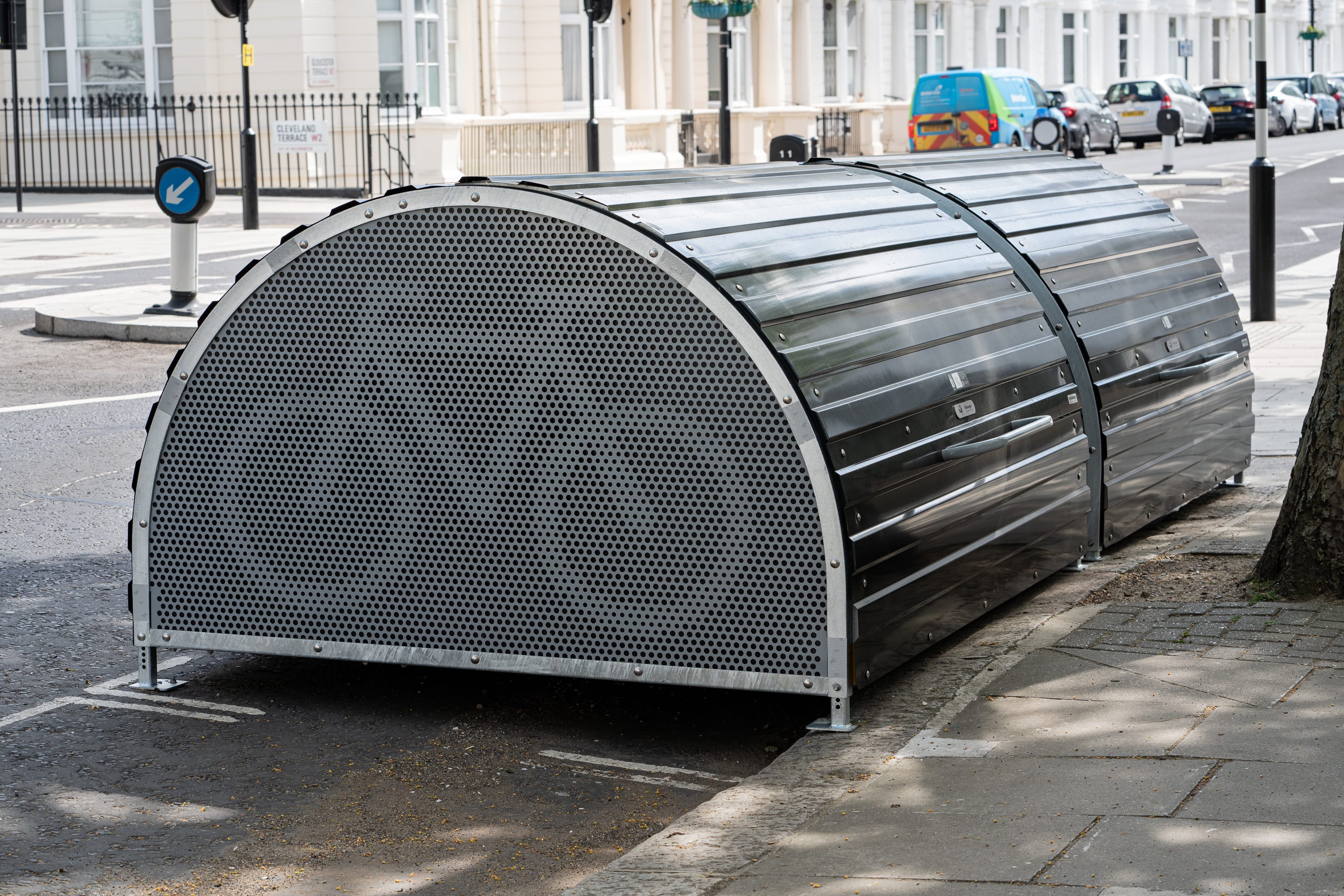 Look Back at - - Cycle Parking Hangar Rollout